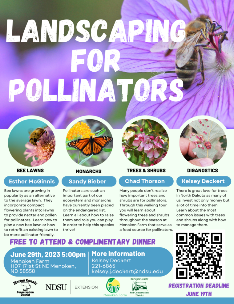 Landscaping for Pollinators – Morton County Soil Conservation District